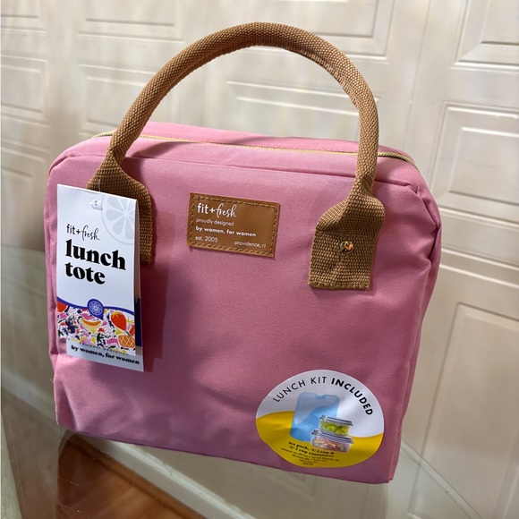 Fit + Fresh | Other | Fit Fresh Beautiful Lunch Tote With Containers ...